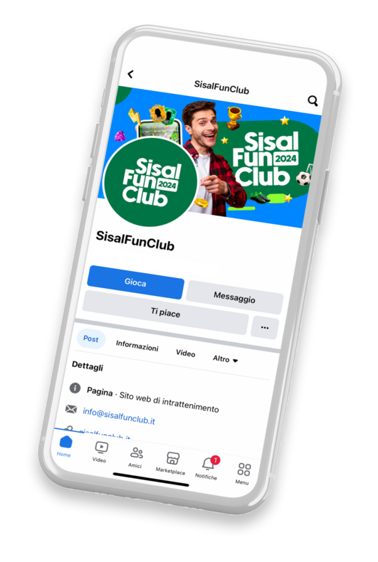 Come contattarci | SisalFunClub